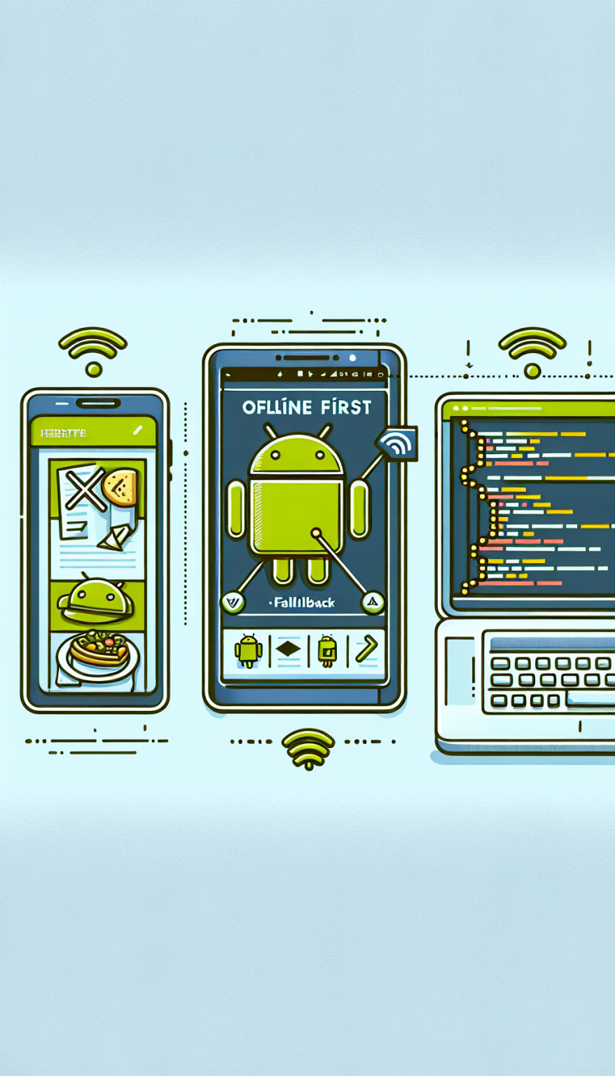 Android WebView Offline-First Restaurant Menu App: Implementing Local HTML Fallback with ...