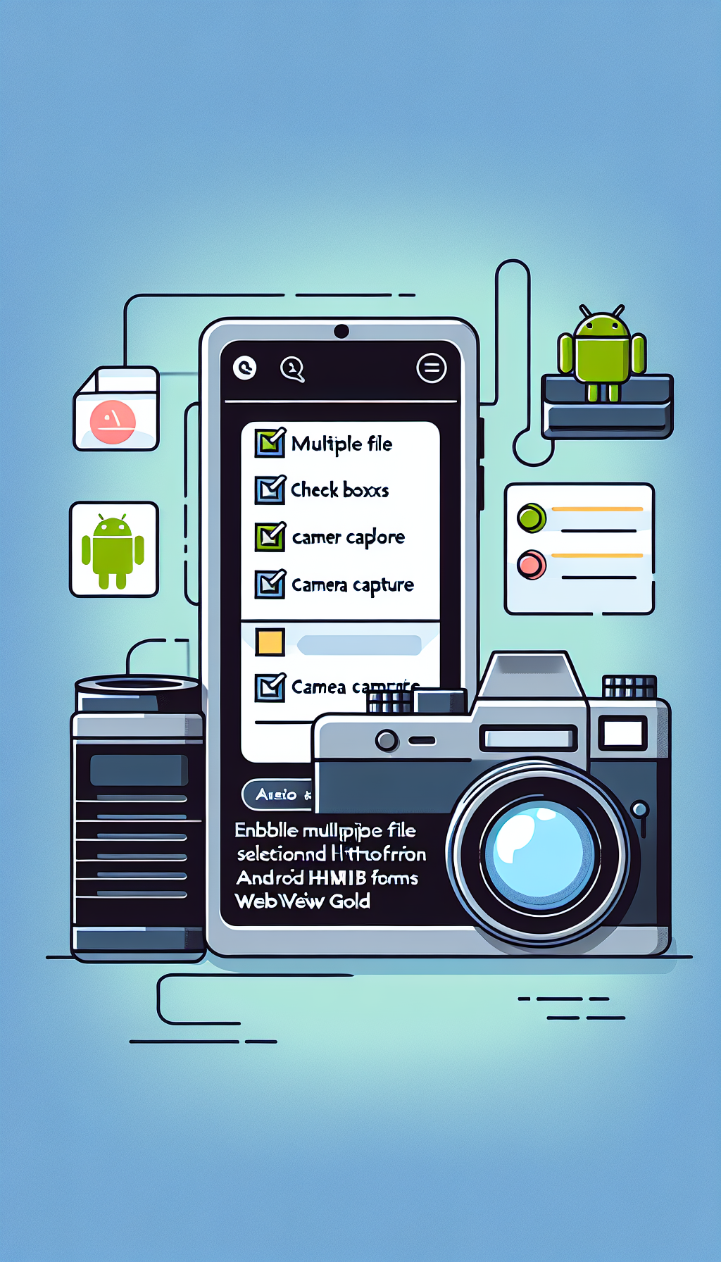 Enable Multiple File Selection and Camera Capture in Android WebView HTML Forms with WebViewGold ...