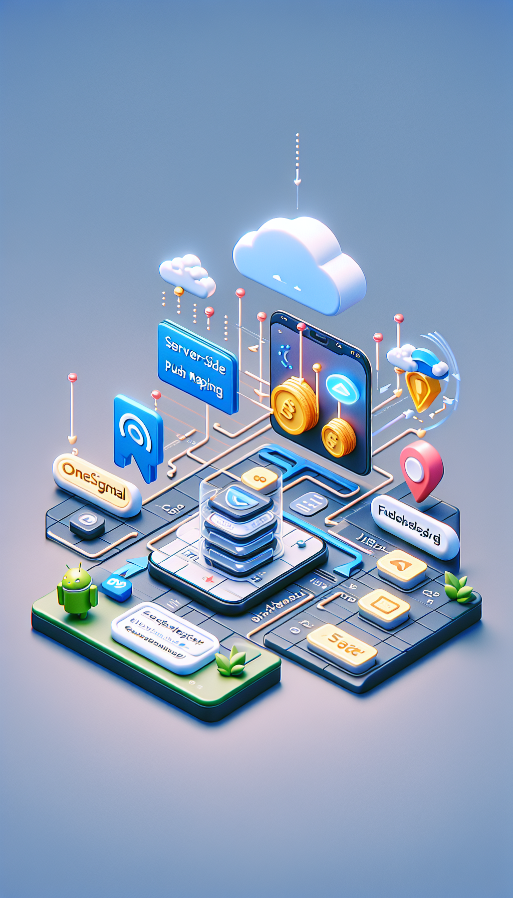 Server-Side Push Mapping on Android: Appending OneSignal/Firebase User IDs to WebView URLs in ...